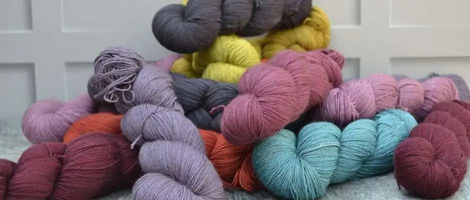 Welsh blankets: Hand dyed yarn UK: Soy wax candles