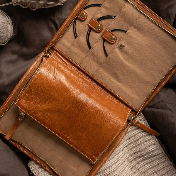 Re:Designed Bags: Leather knitting Bags and Cases - FelinFach